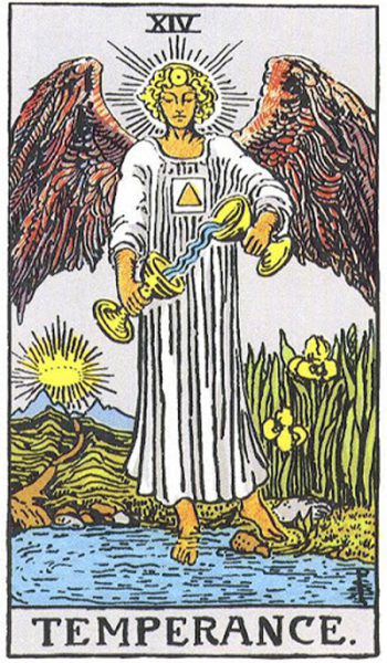 Ý nghĩa Temperance Rider Waite Smith Tarot - Sự Cân Bằng trong Rider ...
